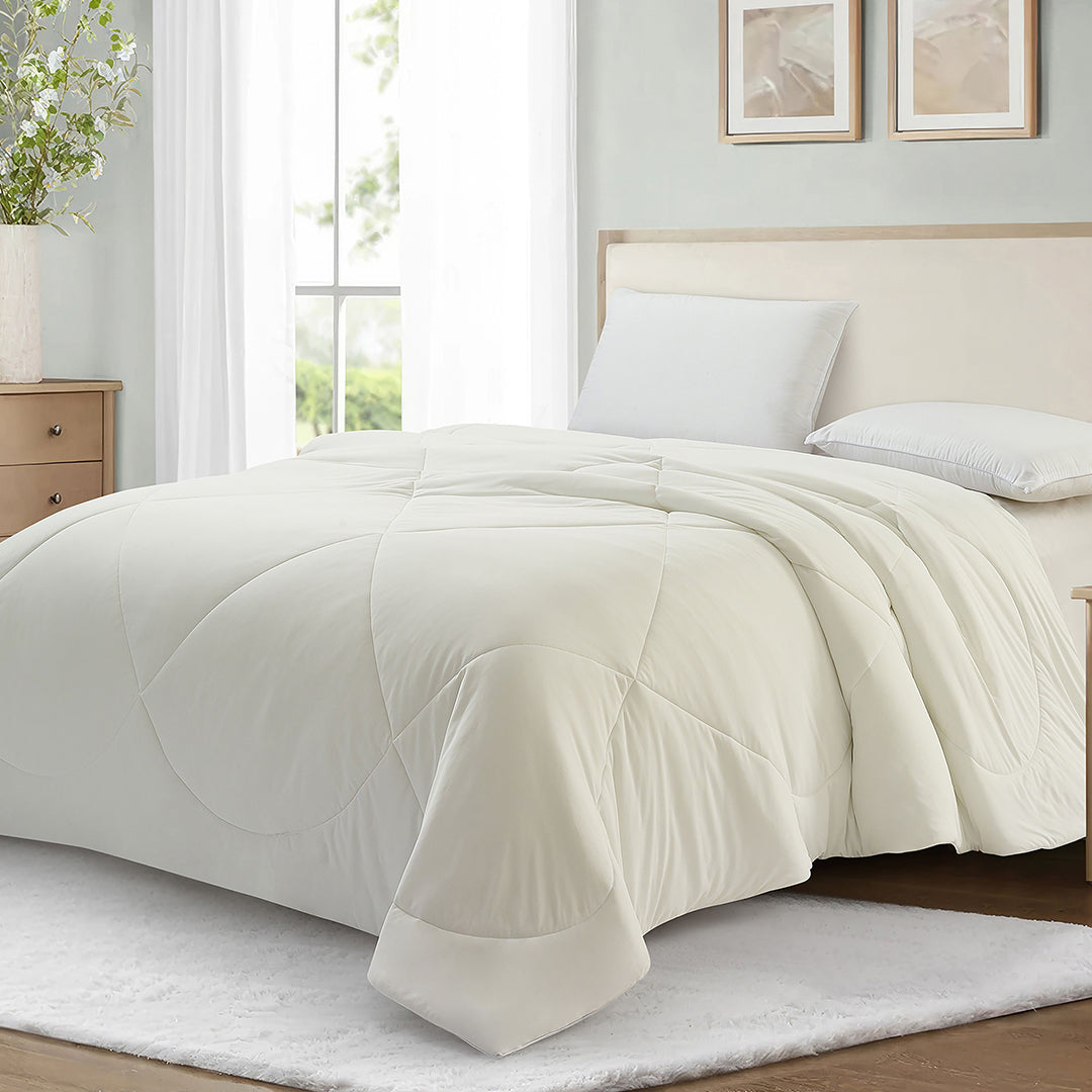 Cooling Plain Nylon Duvet UAE | Lightweight & Breathable Bedding – HOUSETEX
